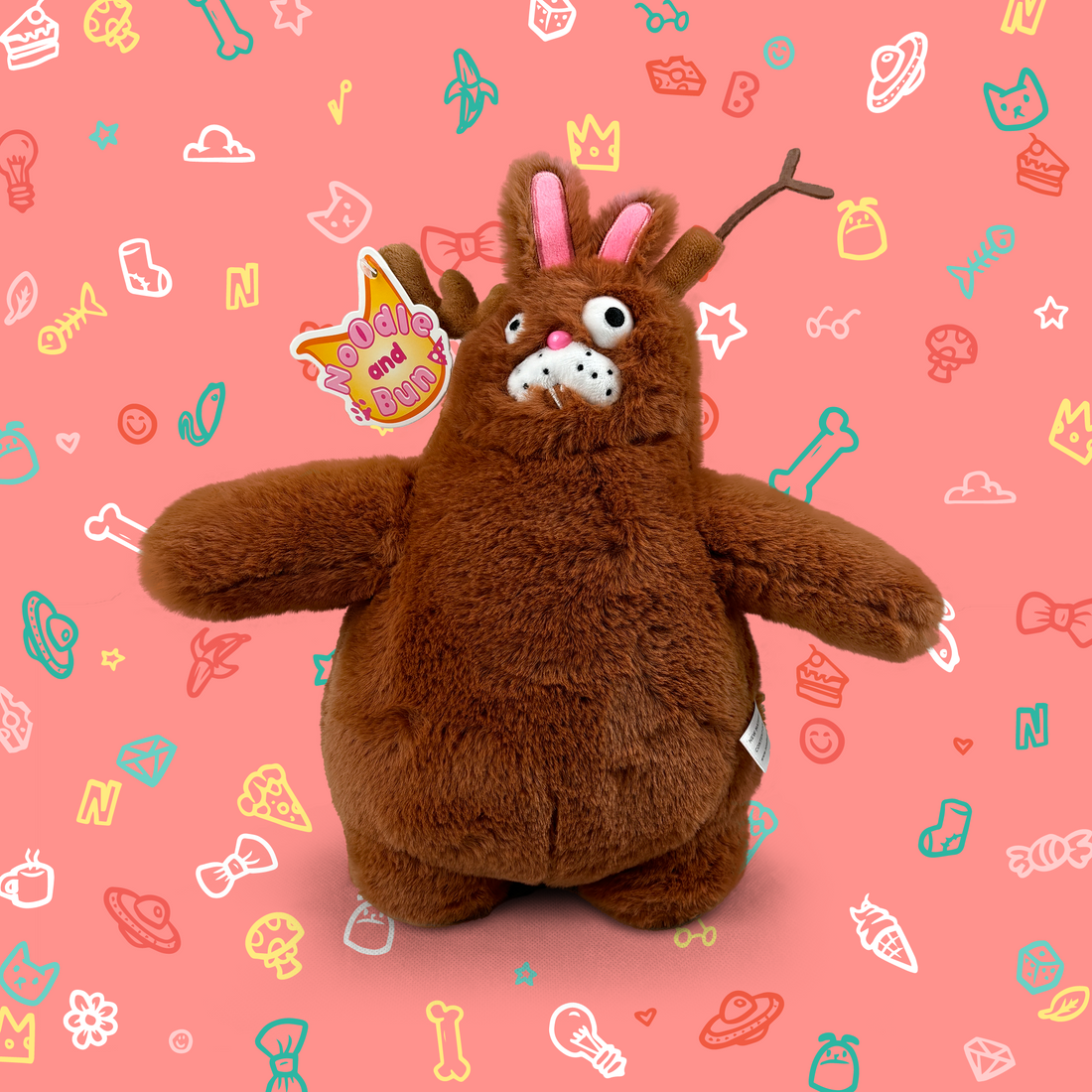 Big Cheese Plush – Noodle and Bun