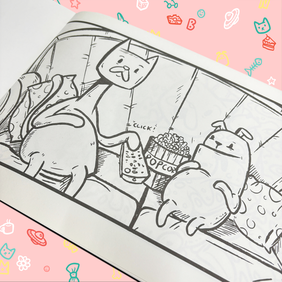 Coloring Book Vol. 1 – Noodle and Bun