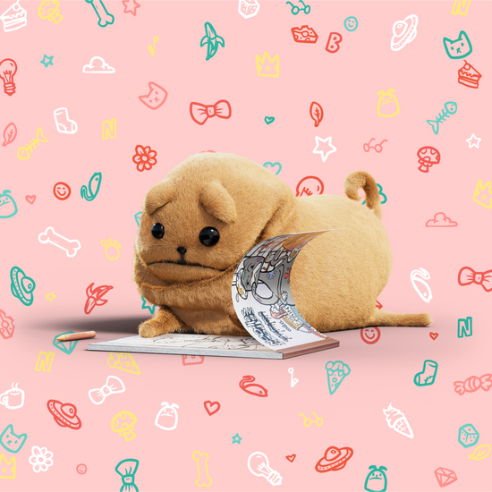 Coloring Book Vol. 1 – Noodle and Bun